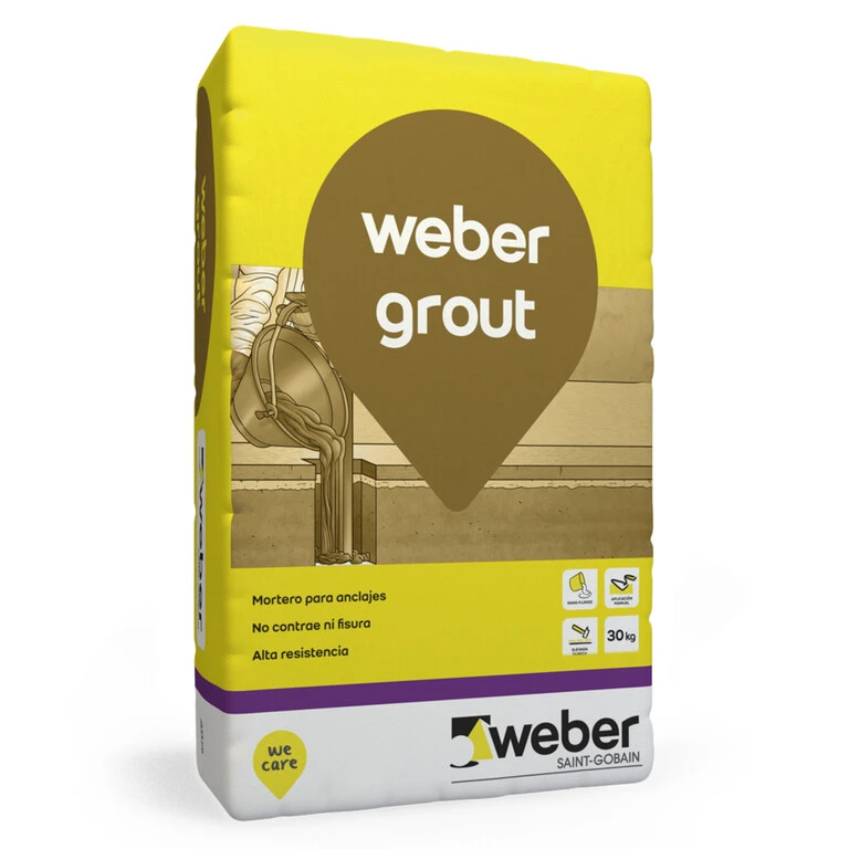 weber grout : Hormigón, fijación y anclaje | Weber Uruguay